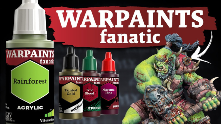 New Army Painter Warpaints Fanatic: First Look