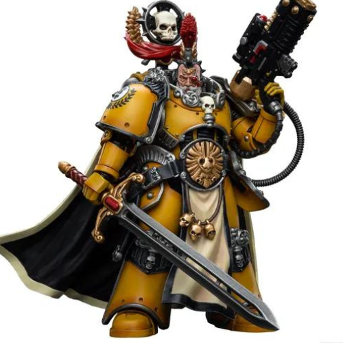 JOYTOY Imperial Fists Captain Sigismund | Warhammer 40K Toys