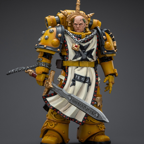 JOYTOY Imperial Fists Captain Sigismund | Warhammer 40K Toys